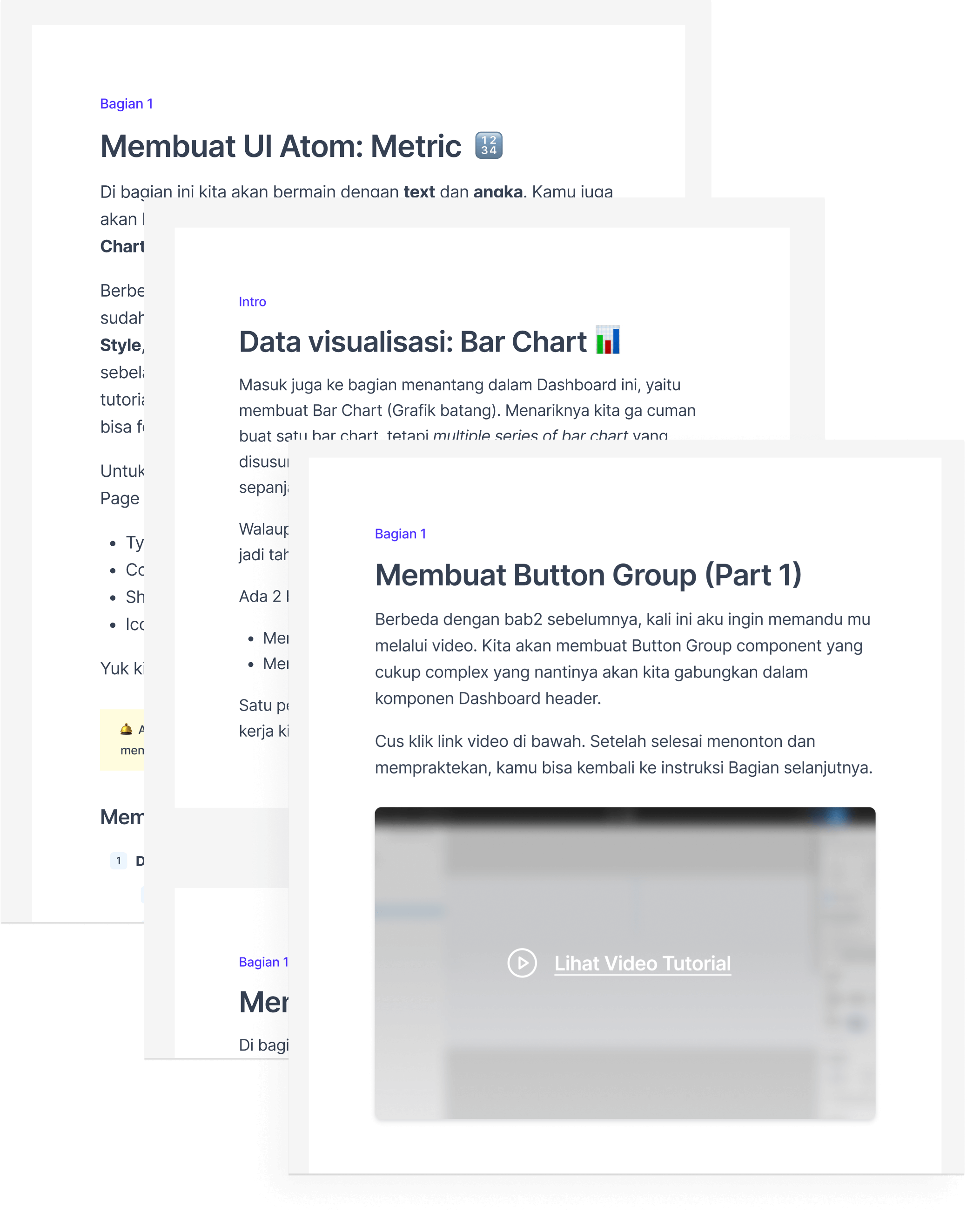 Tutorial Figma Dashboard UI